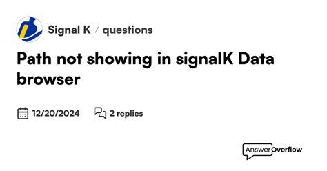 path not showing in signalk data browser signal k