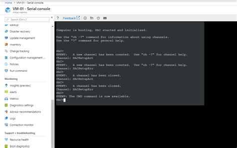 step by step guide serial console for azure vm rebeladmin