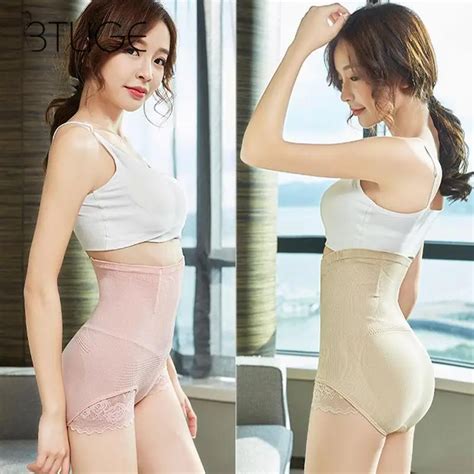 Seamless Women Shapers High Waist Slimming Tummy Control Pants Briefs Magic Honeycomb Body