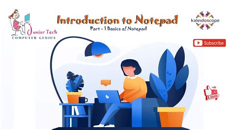 Introduction To Notepad Youtube