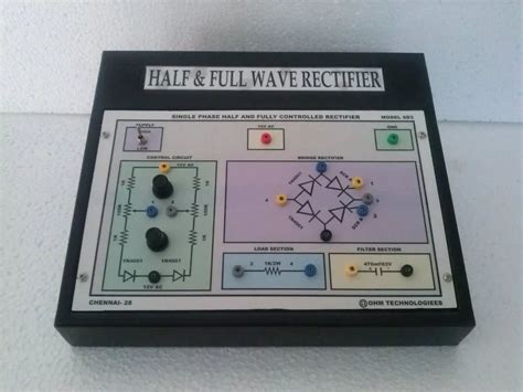 OHM TECHNOLOGIEES Construction Of Single Phase Half Controlled Bridge At Unit In Chennai