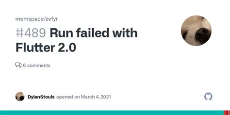 run failed with flutter 2 0 · issue 489 · memspace zefyr · github