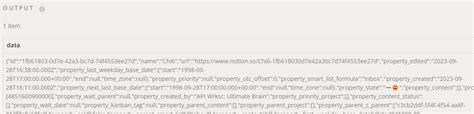 how do i save the output of a notion node as a json file questions