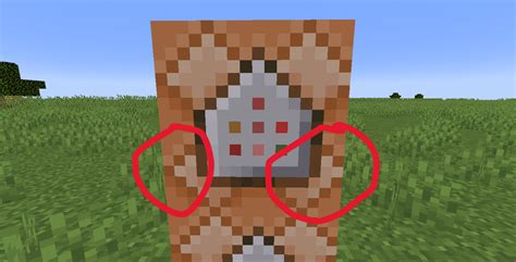 The Command Block Is Asymmetrical R Minecraft
