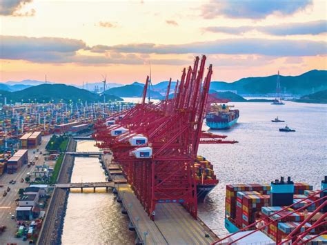 Another Fully Automated Container Terminal In China Opens 信德海事网 专业海事信息咨询服务平台