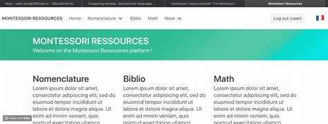 Implement I18n For FR And EN By Julbrs Pull Request 72 Montessori