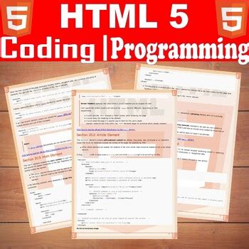 Html For Programming Computer Science And Web Development By Guru