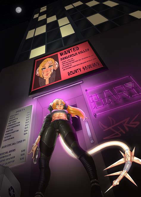 Cyberpunk Au Ra By Jirs Art Hentai Foundry