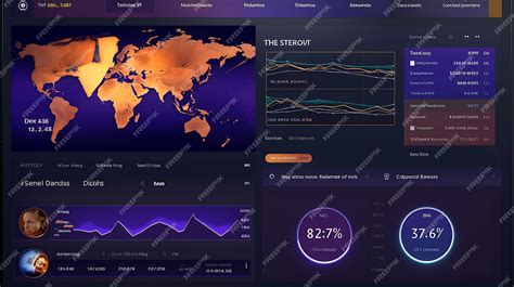 Premium Ai Image Web Dashboard Trade Ideas Dashboard With Curated