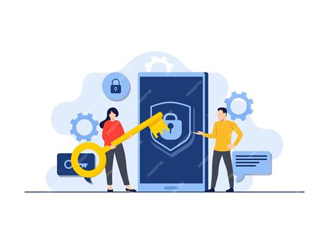 Premium Vector Personal Data And Account Protection Password Secure