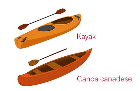 Canoa E Kayak Differenze E Utilità
