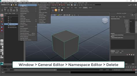 Maya Clean Up Names In Outliner Youtube