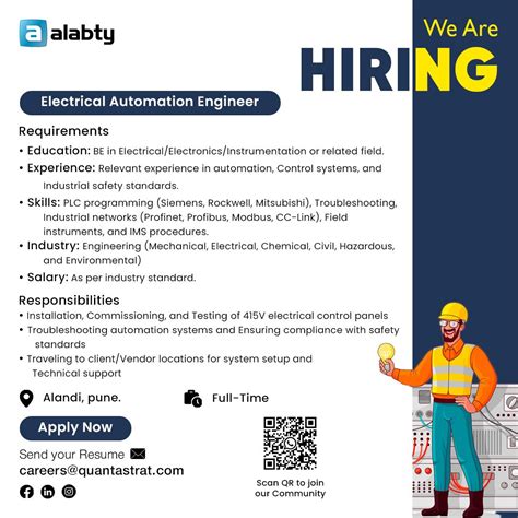 Hiring Electricalautomation Automationengineer Plcprogramming Controlsystems