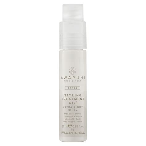 Awapuhi Wild Ginger Styling Treatment Oil John Paul Mitchell Systems