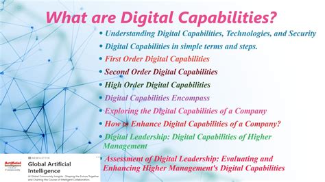 What Are Digital Capabilities How To Enhance Digital Capabilities Of A