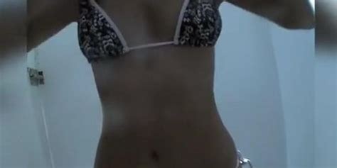 Gals Caught In Beach Cabin Changing Tnaflix