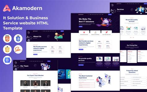 Akamodern It Solution And Multi Purpose Html5 Template