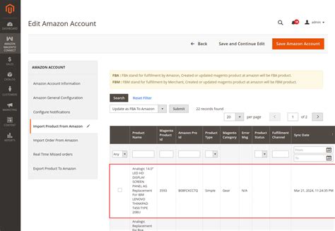 Amazon Connector For Magento 2