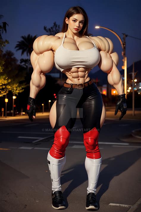 Muscular Girl 250 By Magiskuwa On Deviantart