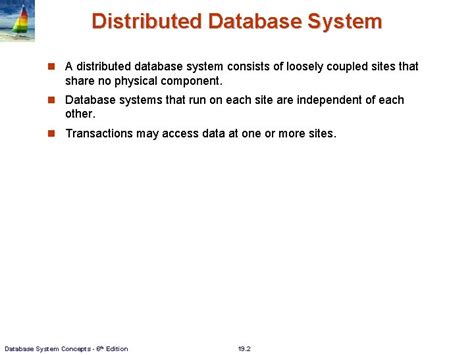 Chapter 19 Distributed Databases Heterogeneous And Homogeneous Databases