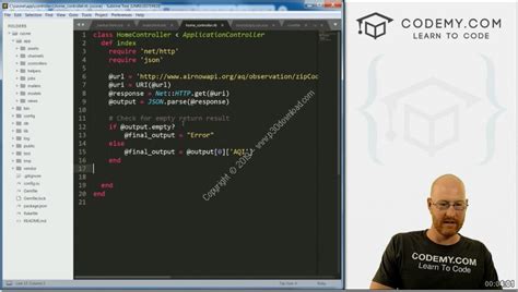 Udemy Build A Weather App With Ruby On Rails