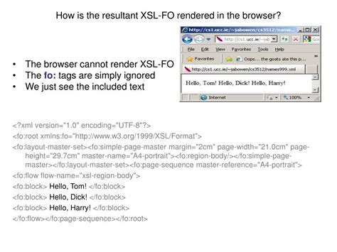 PPT Understanding XSL FO A Comprehensive Guide PowerPoint Presentation ID 3200528