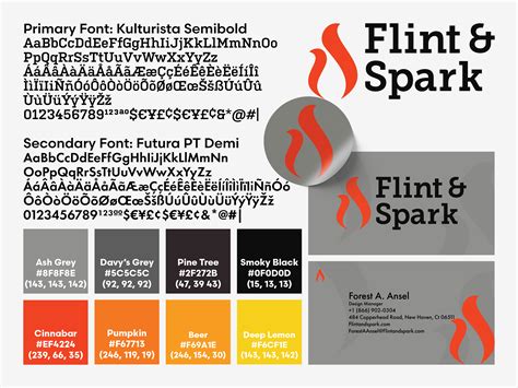 Flint And Spark Behance