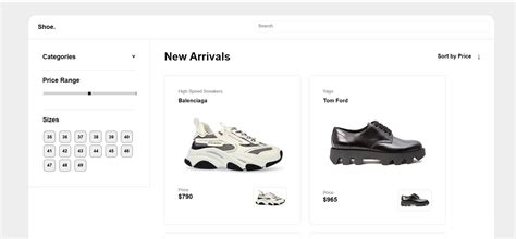 github kasjaj shoestore practice webshop site based on frontend test