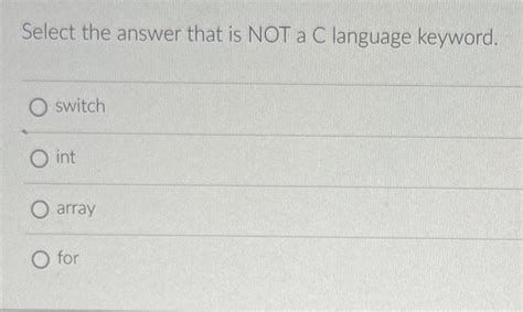 Solved Select The Answer That Declares An Array Named Nums