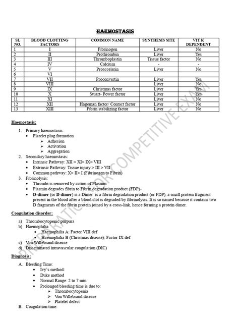 Hemostasis New Coagulation Pdf Coagulation Hemostasis