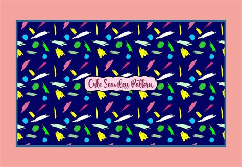 Cute Seamless Pattern 24049571 Vector Art At Vecteezy