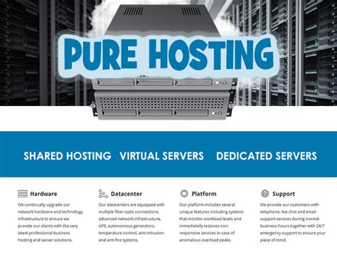 Purehosting Summary Ananova