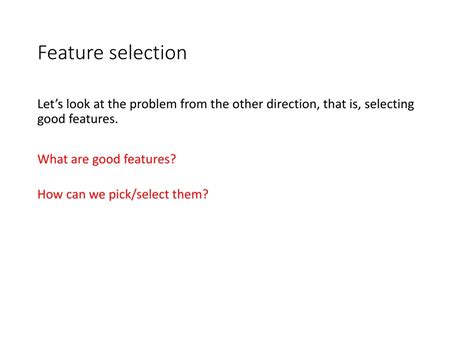 Ppt Data Preprocessing Outlier Detection And Feature Selection Powerpoint Presentation Id8850126