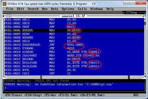 Linker How To Know Where The Commands Where Determinated In The
