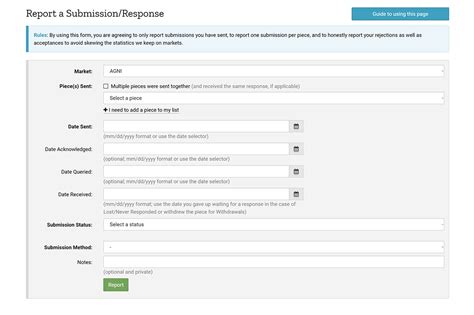 submission report telegraph