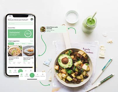 Nutrition App Projects Photos Videos Logos Illustrations And Branding On Behance