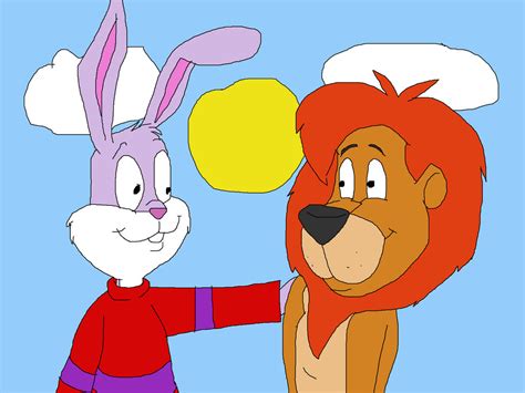 Reader Rabbit And Sam The Lion By Tomarmstrong20 On Deviantart