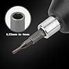 Amazon Com 4 Pack Screw Driver Bit Adapter 6 35mm 1 4 Insert Bit Adapter 4mm Screwdriver