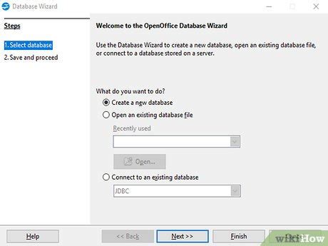 How To Create An OpenOffice Org Database With Pictures WikiHow Tech