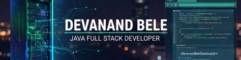 Devanand Bele Java Full Stack Developer Frontend And Backend