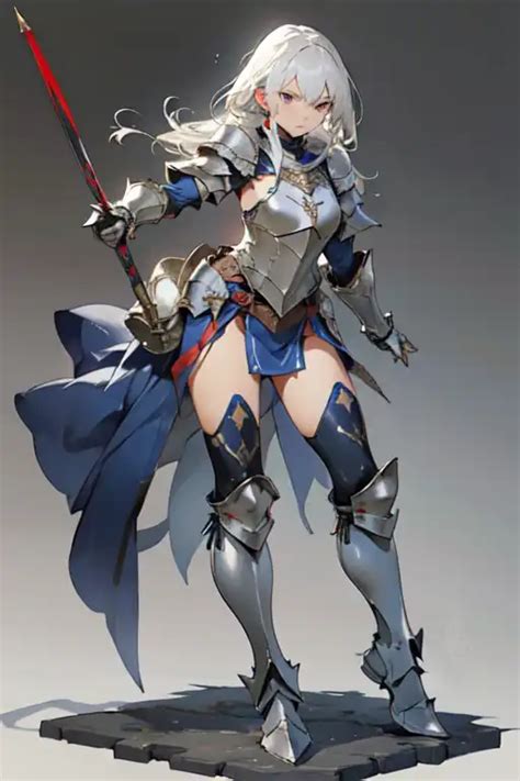 Anime Female Armor Designs