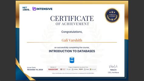 Varshith Gali On Linkedin Ccbp Nxtwave Certificate Codingchallenge