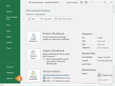 How To Open Previous Versions Of An Excel File