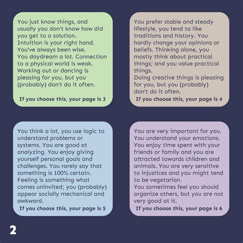 Hello I Thinked Up A Concept For A Reliable Mbti Test Based On Finding Dominant Function First