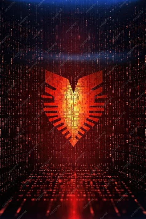 Premium Photo Binary Code With Shield Symbol On A Screen Created With Generative Ai