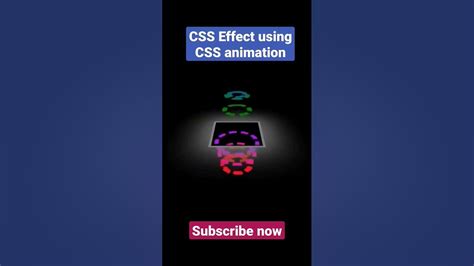 Css Animation Effect Css Youtube