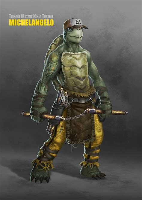 Fantastic Ninja Turtle Concept Art Project Nerd