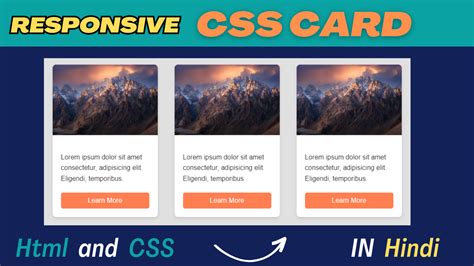 Download The Responsive Css Card For Free Creating Responsive Css Cards A Comprehensive Guide
