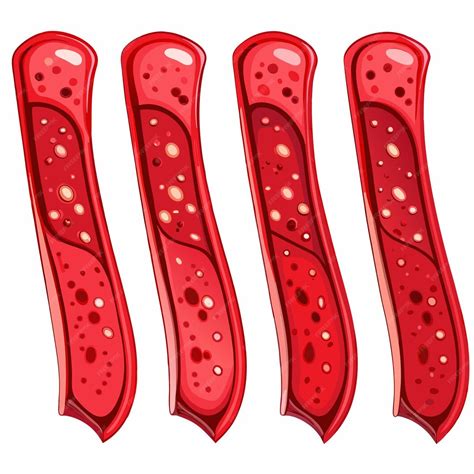 Blood Clot Diagram On A Isolated White Background 12 Premium Ai