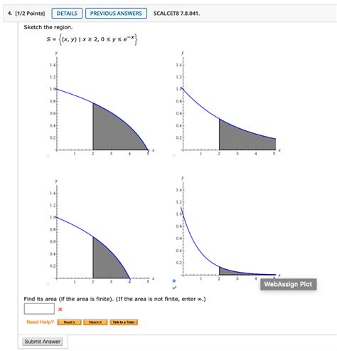 Solved 4 1 2 Points DETAILS PREVIOUS ANSWERS SCALCET8 Chegg Com